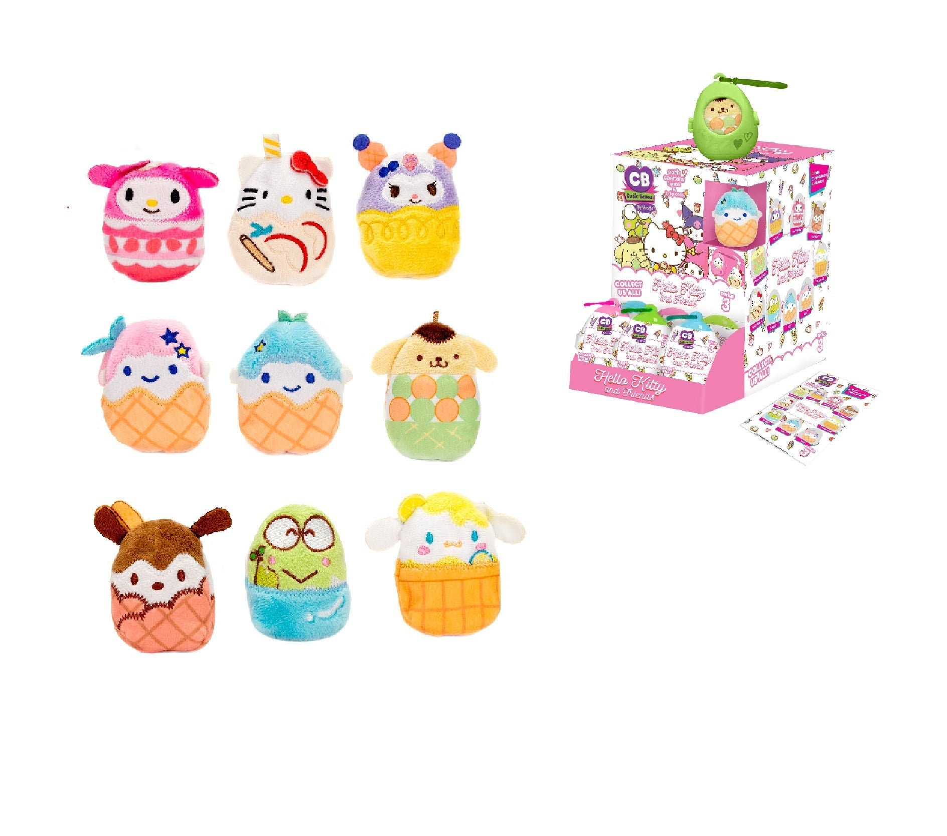Fiesta: Cutie Beans Sanrio Favorite Flavor - 1 Blind Plastic Egg with