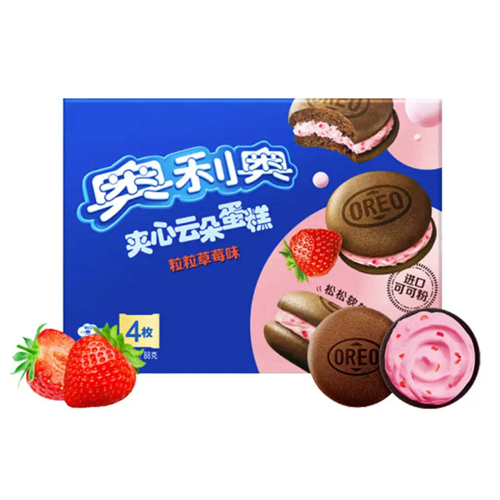 Oreo Cakesters Strawberry (88g) (China) 6-Pack – Silicon Power Store (US)