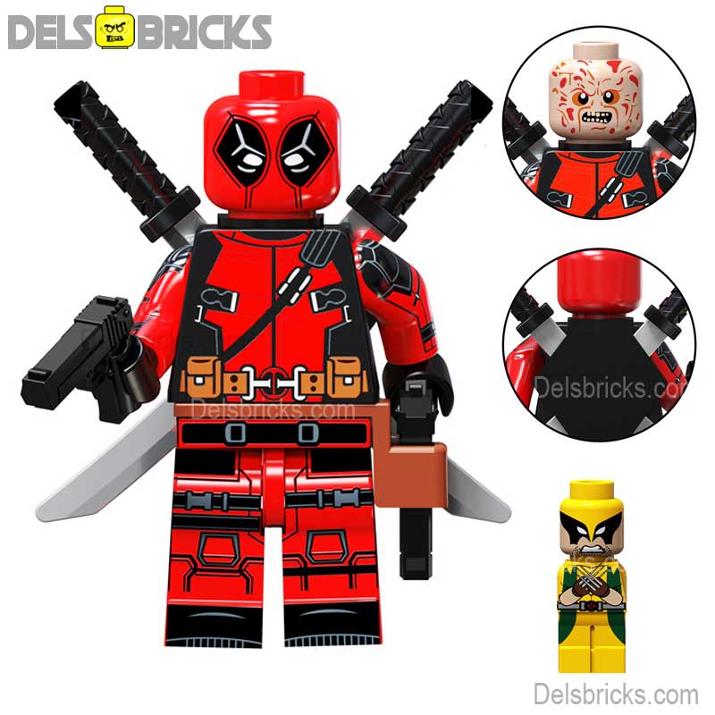 Deadpool from Deadpool & Wolverine Lego Minifigures Custom Toys NEW – Silicon Power Store (US)