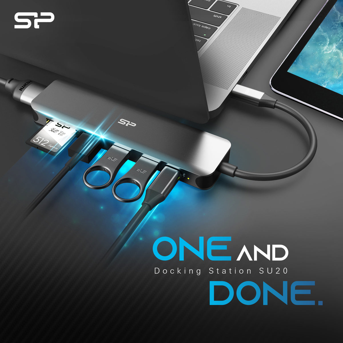 One And Done With A 7-In-1 Docking Station – Silicon Power Store (US)