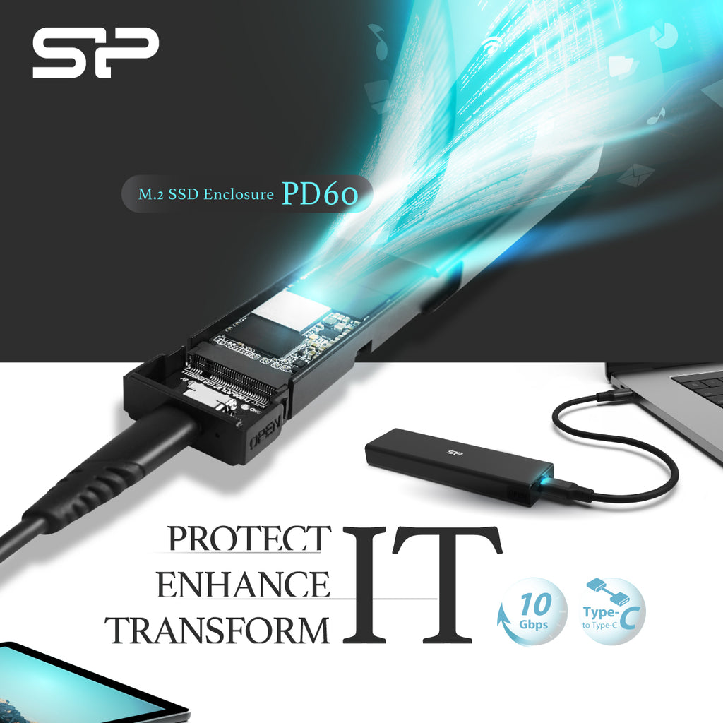 Take Your M.2 SSD Further With The New PD60 Enclosure – Silicon Power ...