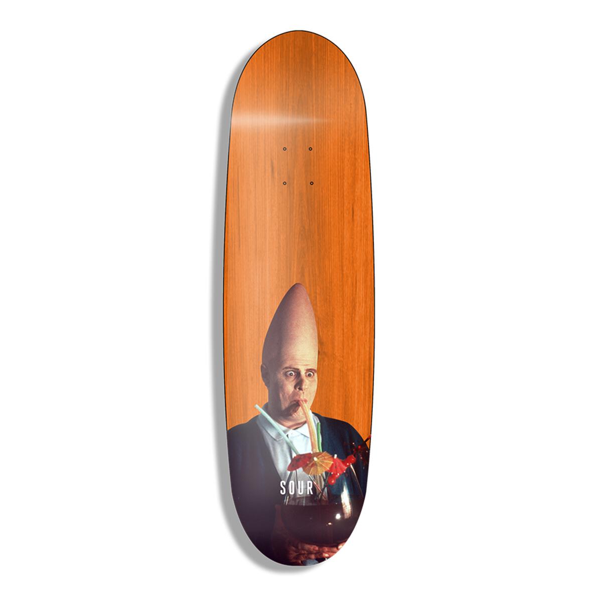 SOUR SOLUTION "CONEHEAD" EGGX 8.75" SKATEBOARD DECK – Silicon Power ...