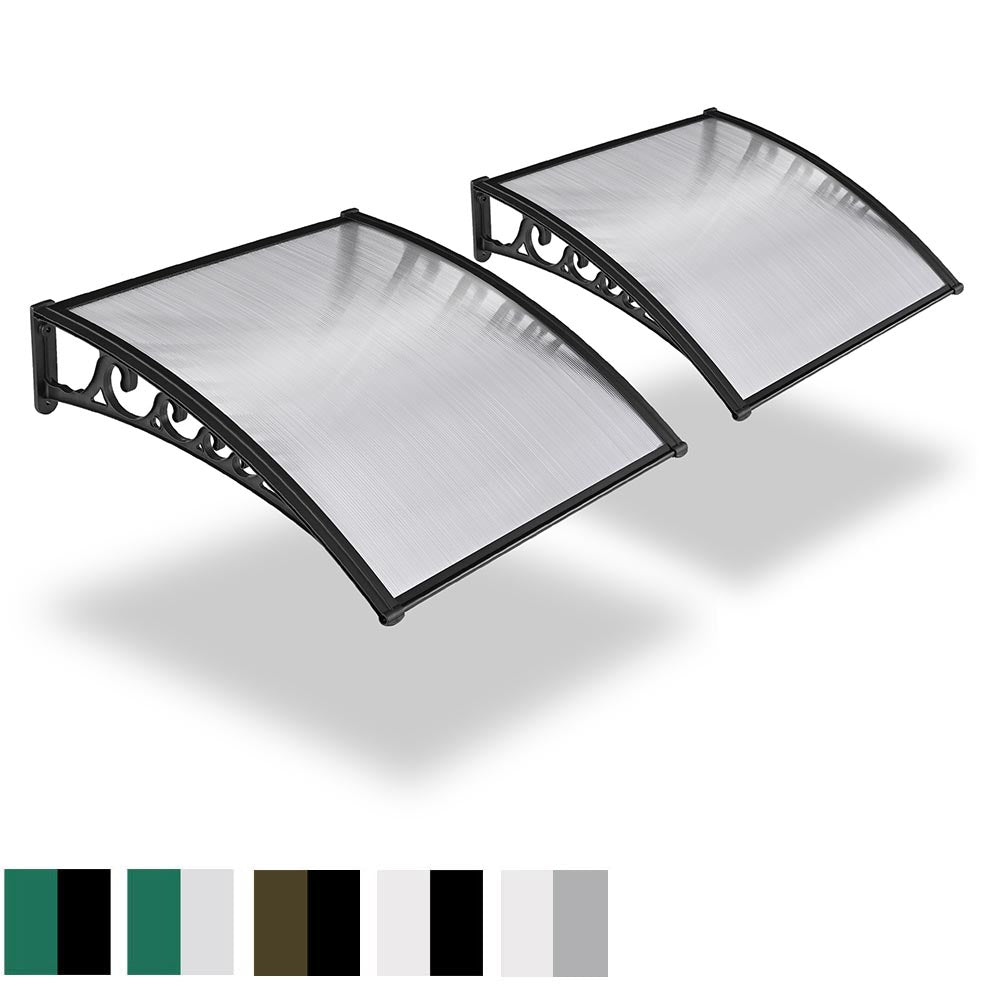 Yescom 2-Pack Door & Window Poly Awning Canopy 40"x40" – Silicon Power ...