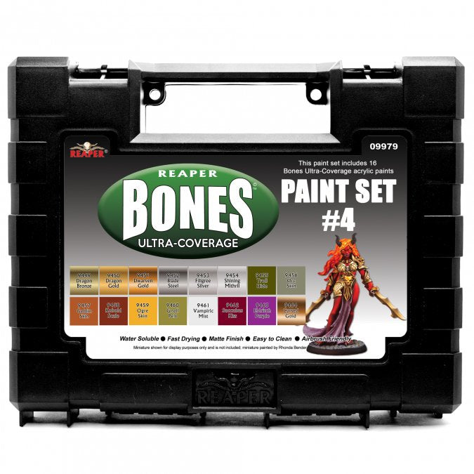 Master Series Paint Bones Ultra-Coverage Paint Set #4 – Silicon Power ...