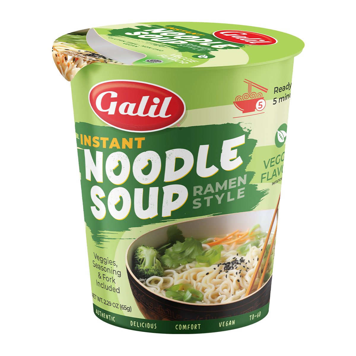 Galil Instant Cup Soup | Vegetable | Gluten Free Rice Ramen – Silicon ...