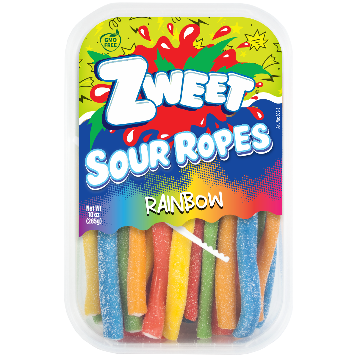 Sour Rainbow Ropes | Zweet | 10 oz – Silicon Power Store (US)