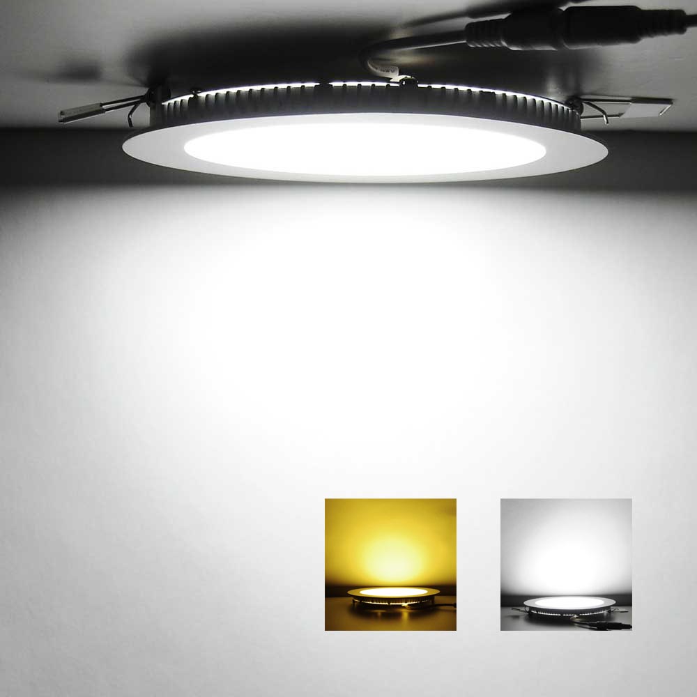 Yescom 12W SMD LED Recessed Ceiling Light w/ Driver – Silicon Power ...