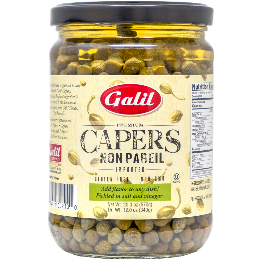 Capers In Brine Jar | 20 oz | Galil – Silicon Power Store (US)
