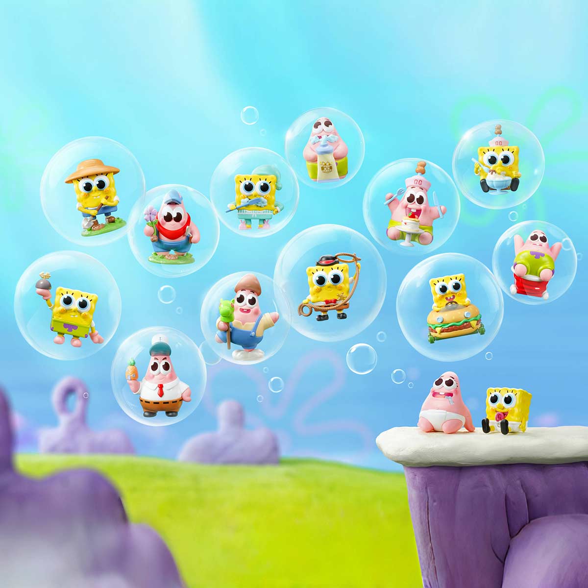 [Incoming Restock: June] POPMART SpongeBob Best Friends Series Figures ...