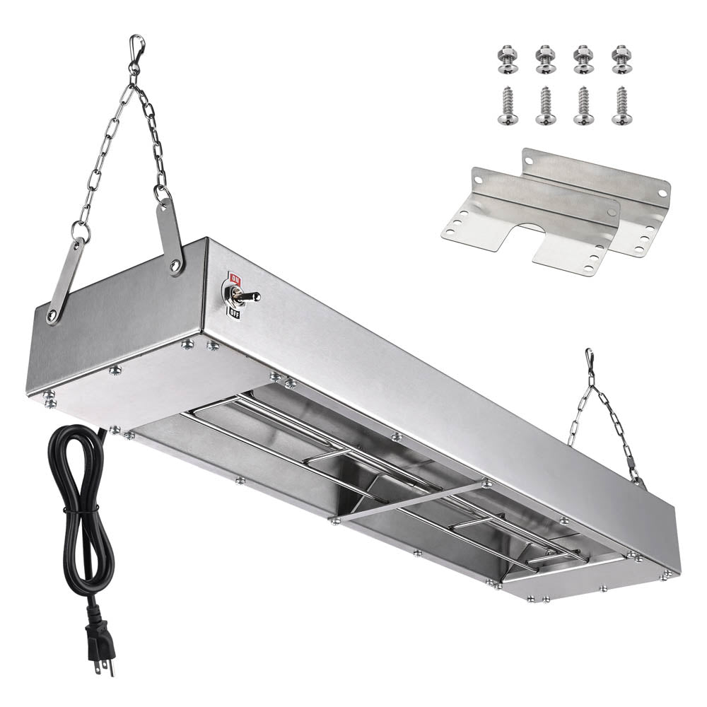 Yescom Food Warmer Overhead Heater 24 in. 900W – Silicon Power Store (US)