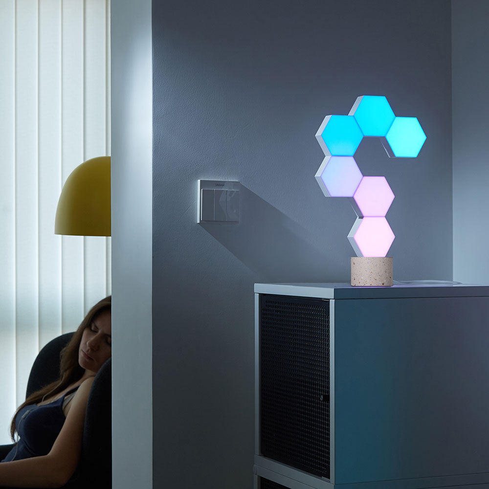 LifeSmart Cololight LED Smart Light Panels w/ Base 6-Pack – Silicon ...