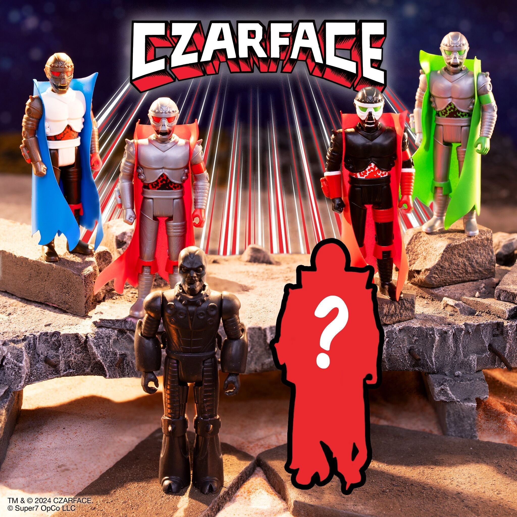 Super7 x CZARFACE - BLIND CZERIES - Individual Blind Box Toy – Silicon ...