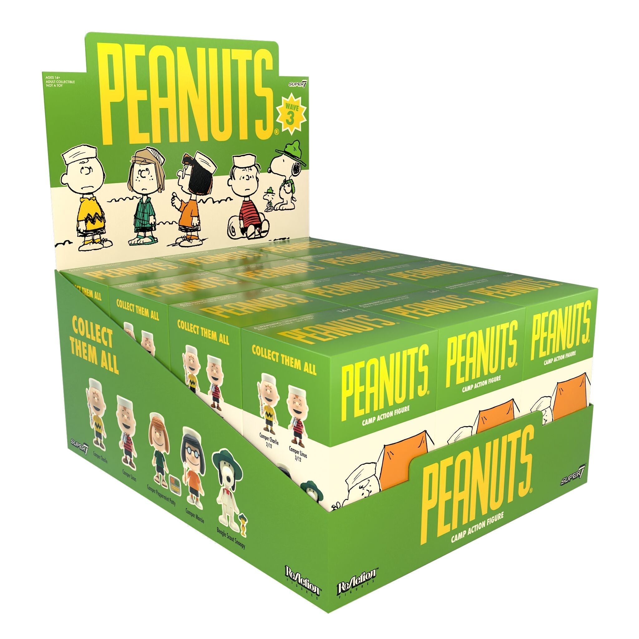 Super7 x Peanuts - Camp - Blind Box Flat – Silicon Power Store (US)