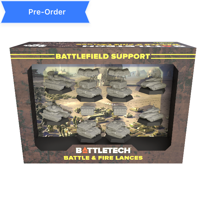 BattleTech: Mercenaries Force Pack - Battlefield Support Battle & Fire