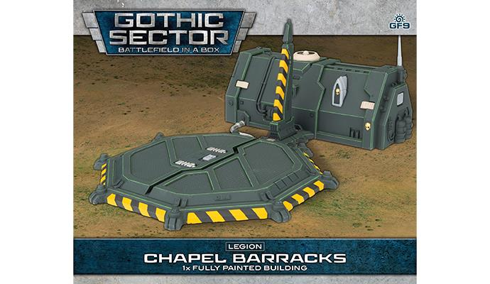 Battlefield in a Box: Gothic Sector - Legion Chapel Barracks – Silicon ...