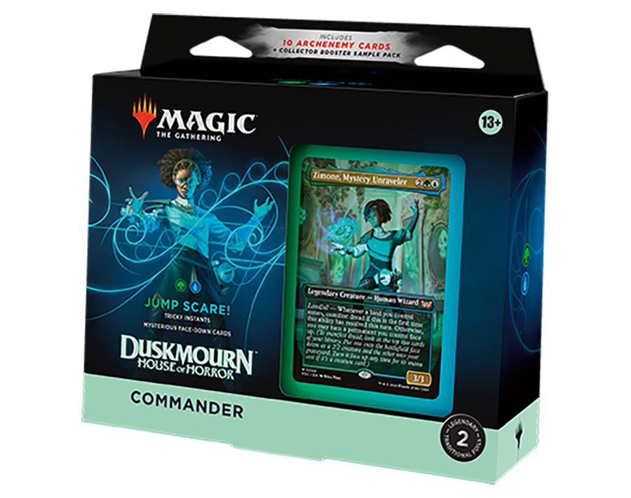 Magic: The Gathering - Duskmourn: House of Horror Commander Deck - Jum