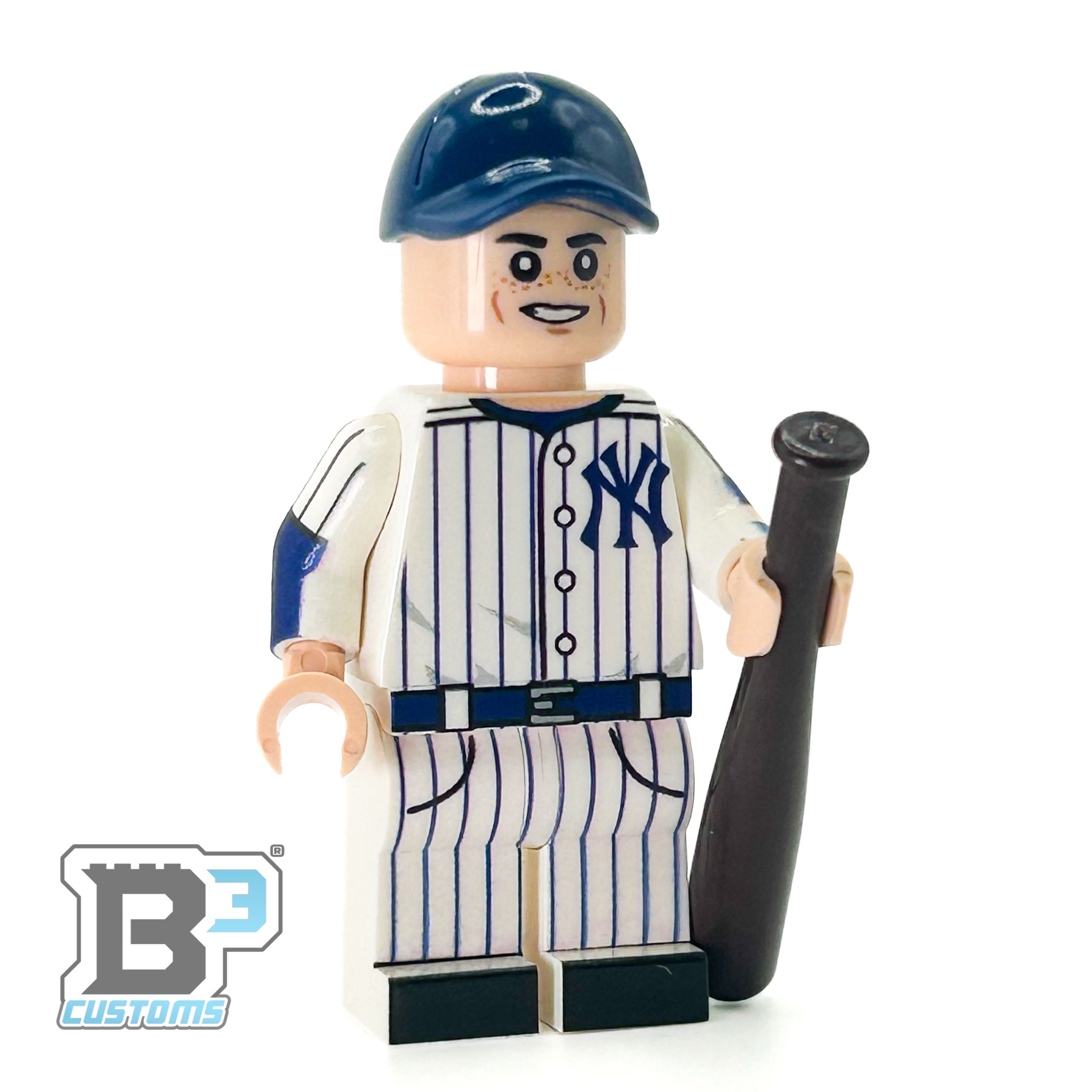 #99 Judge NY Baseball Player Minifig made using LEGO parts - B3 Custom ...