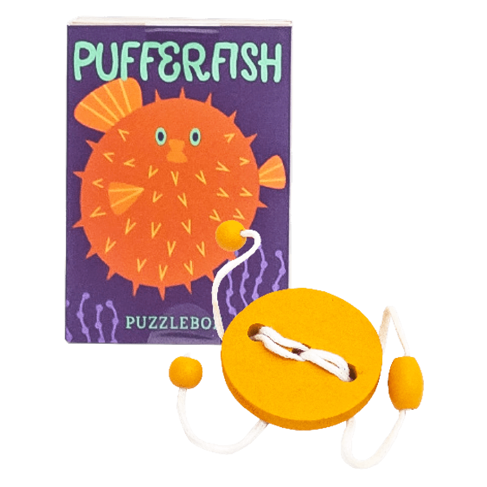 Matchbox Puzzle Box - Pufferfish – Silicon Power Store (US)