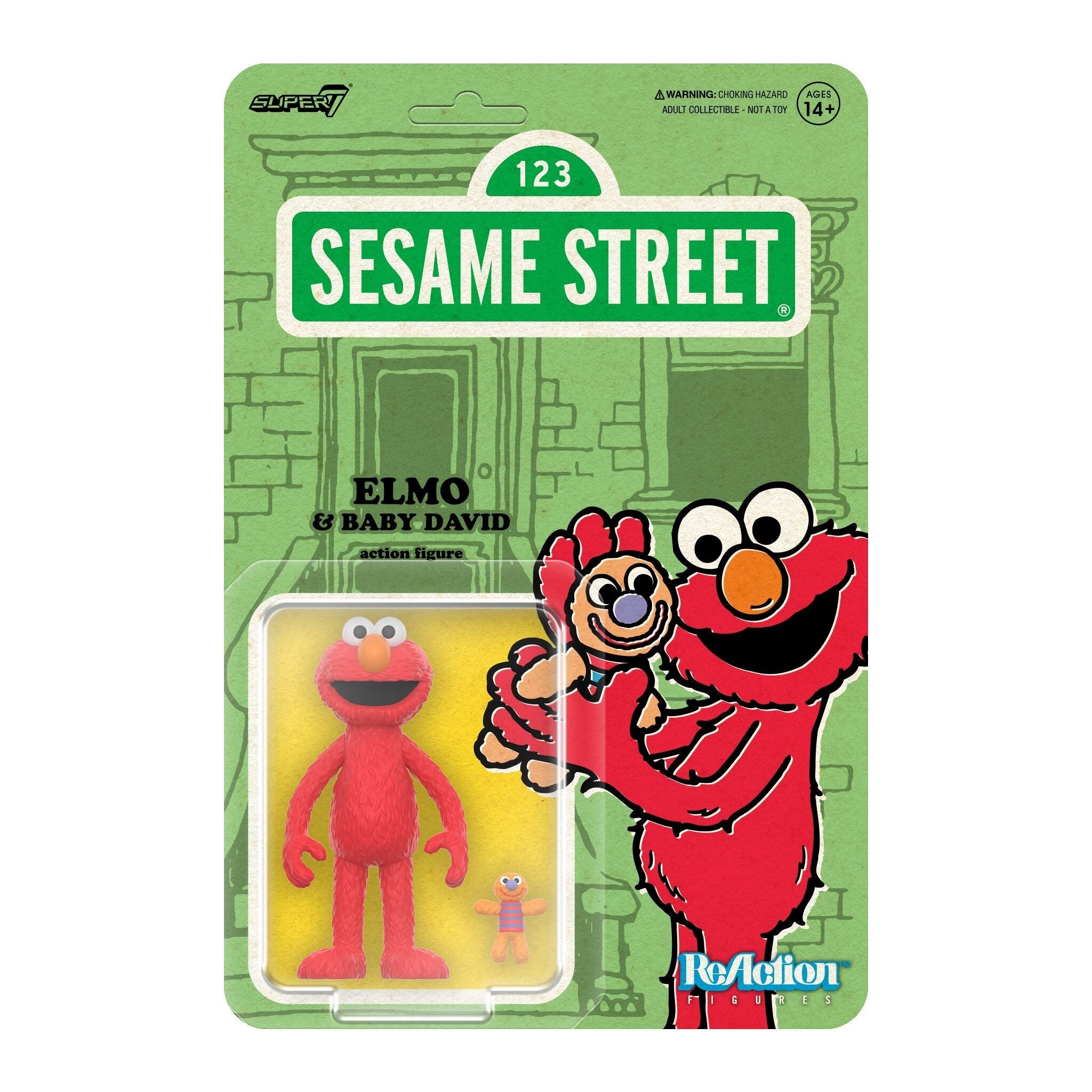 Super7 x Sesame Street - Elmo ReAction Figure – Silicon Power Store (US)