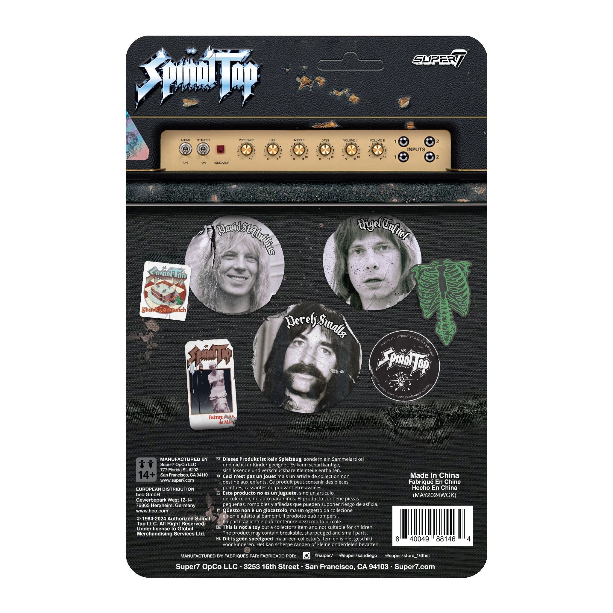 Super7 x SPINAL TAP - Derek Smalls - ReAction Figure – Silicon Power ...