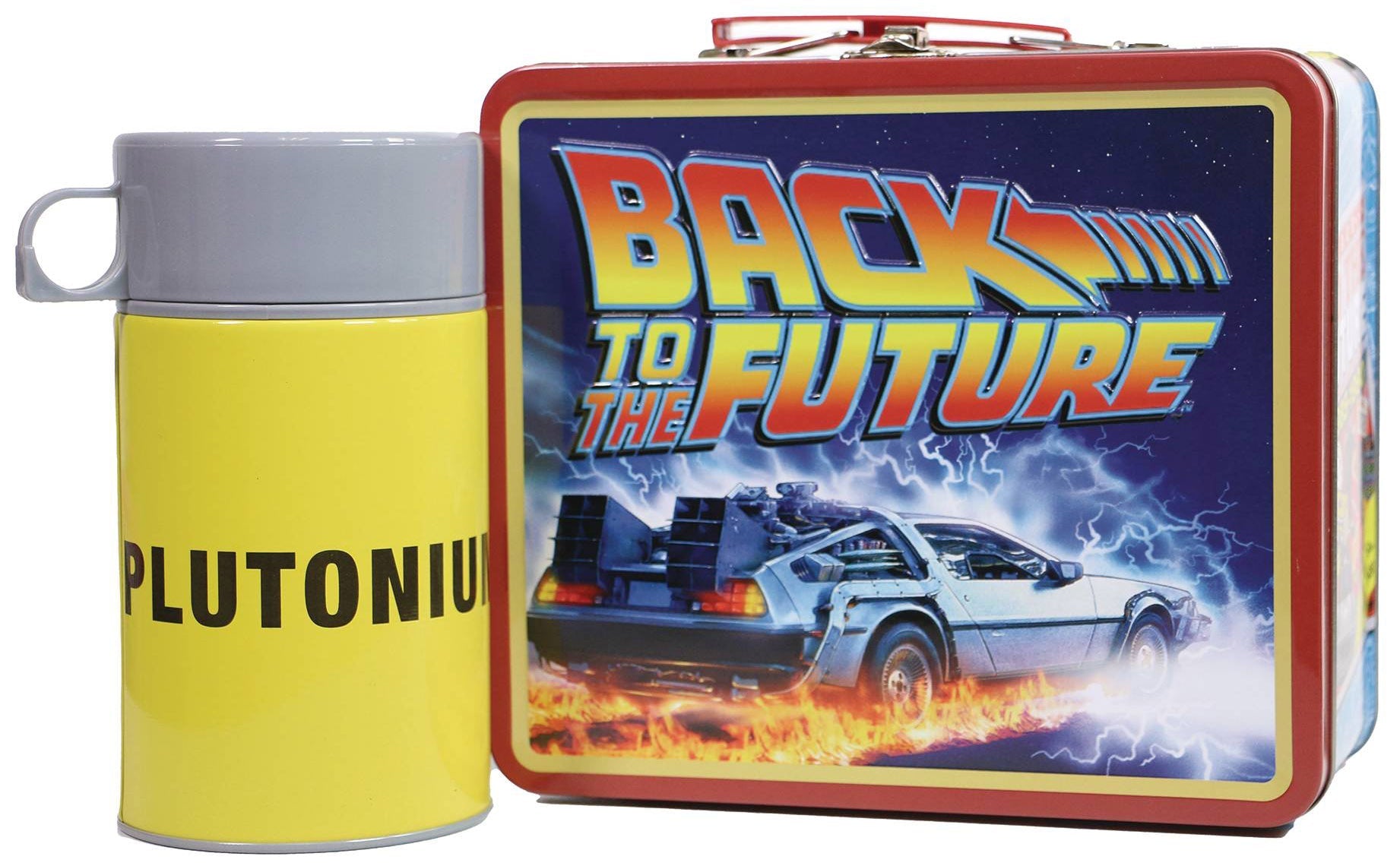 Back to the Future Previews Exclusive Lunch Box w/ Beverage Container ...