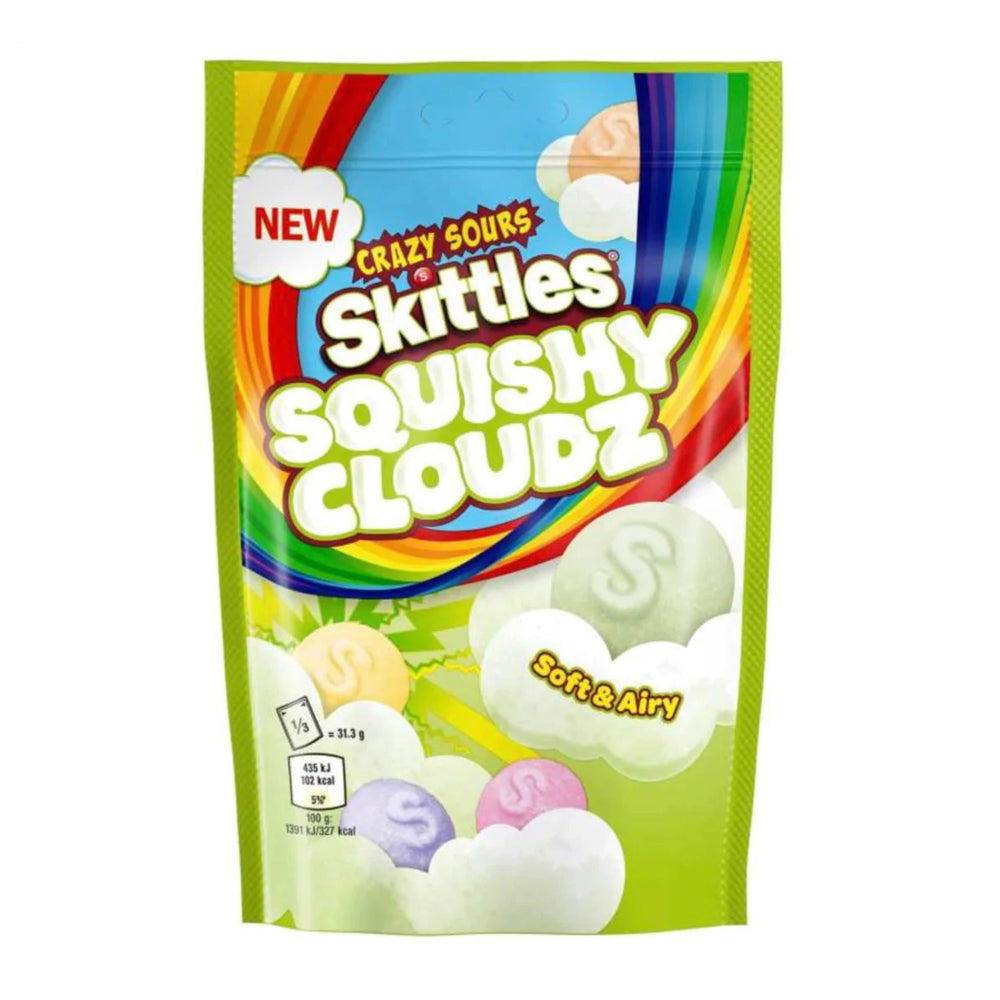 Skittles Squishy Cloudz Crazy Sour (100g) (UK) – Silicon Power Store (US)