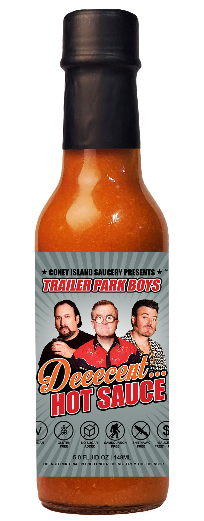 Trailer Park Boys - Deeecent Hot Sauce 5oz – Silicon Power Store (US)