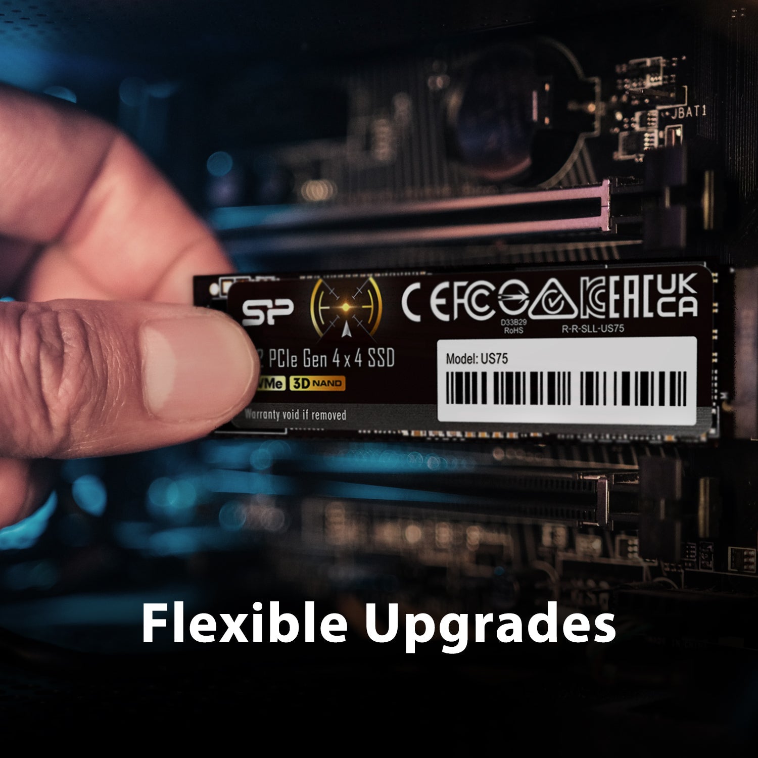 Silicon Power US75 1TB-4TB NVMe Gen4x4 M.2 2280 Internal Solid State D – Silicon Power Store (US)