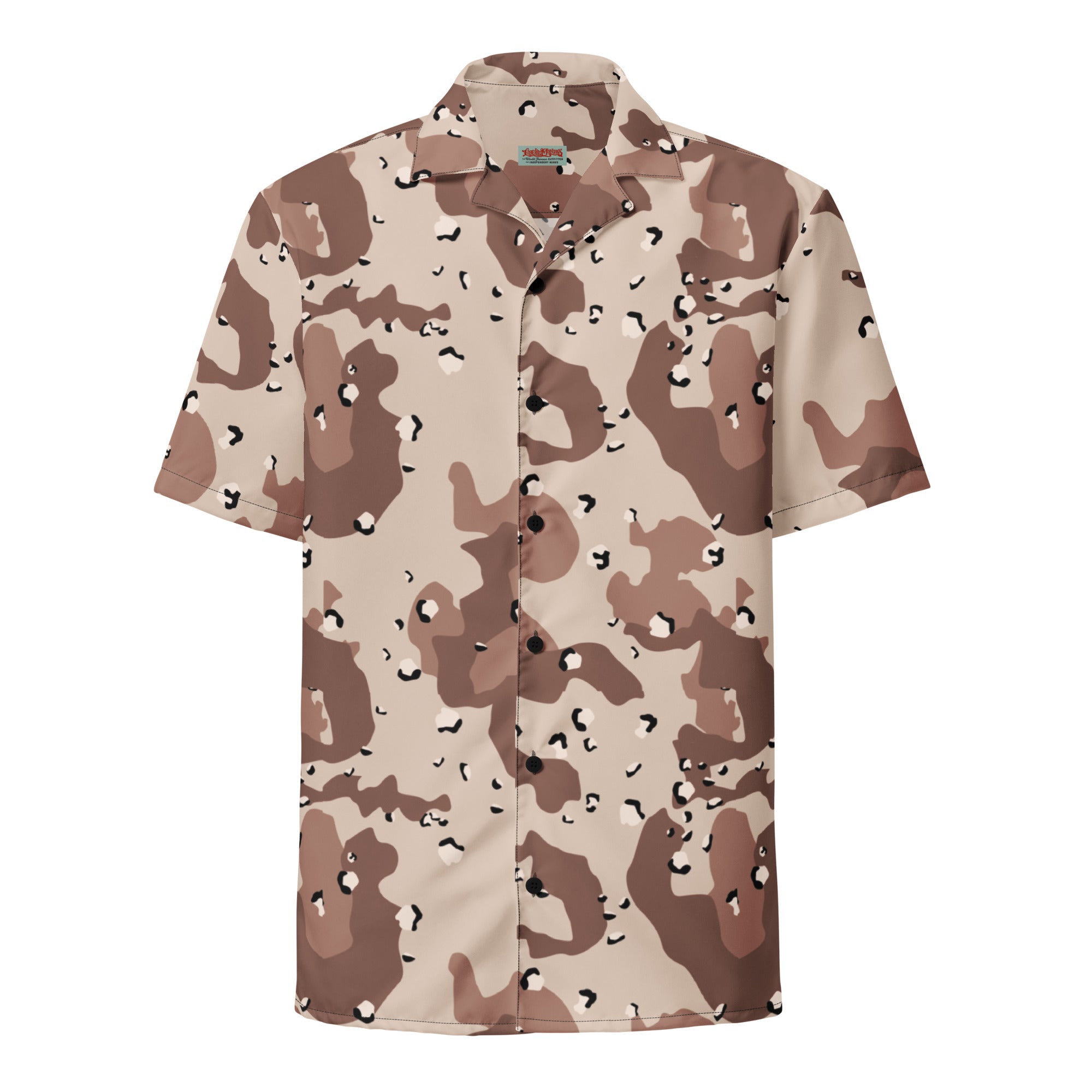 Desert Camouflage Pattern Button-Up Shirt – Silicon Power Store (US)