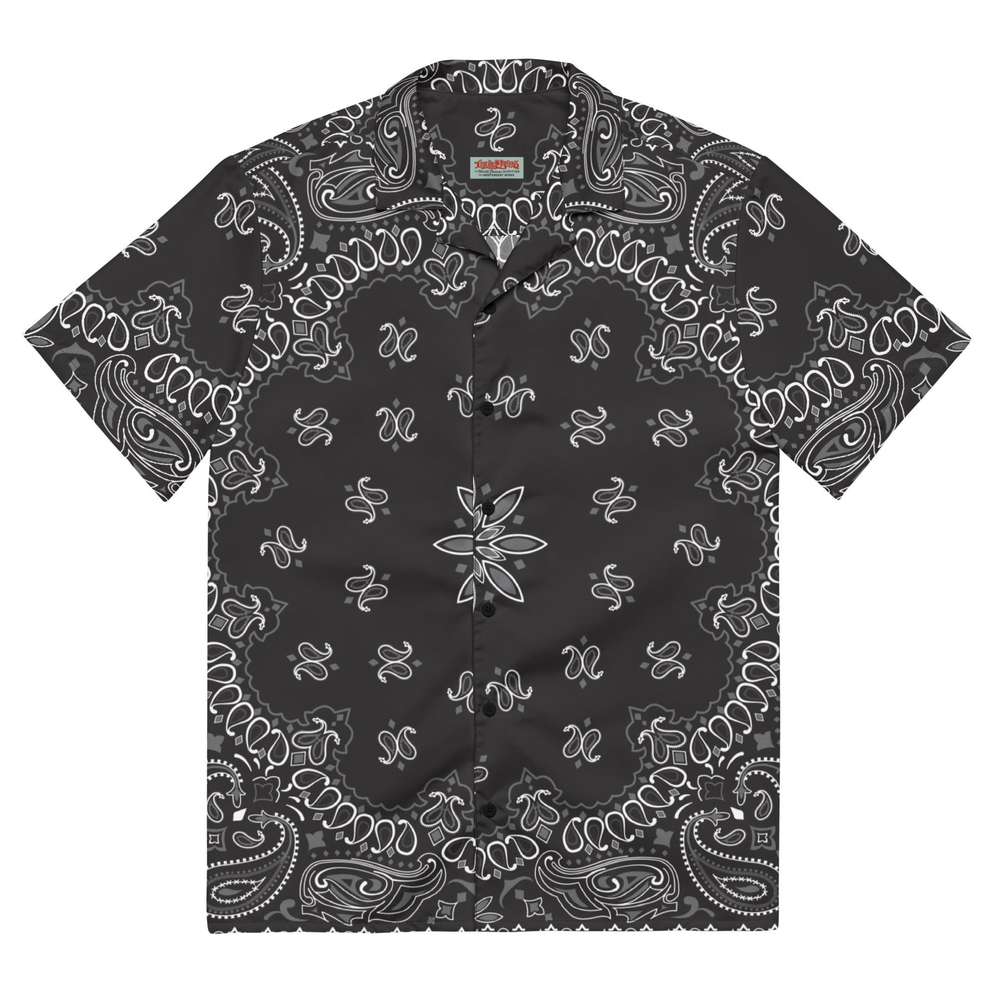 Burrito Bandito Supremo Negro Obscuro Button-Up Shirt – Silicon Power ...