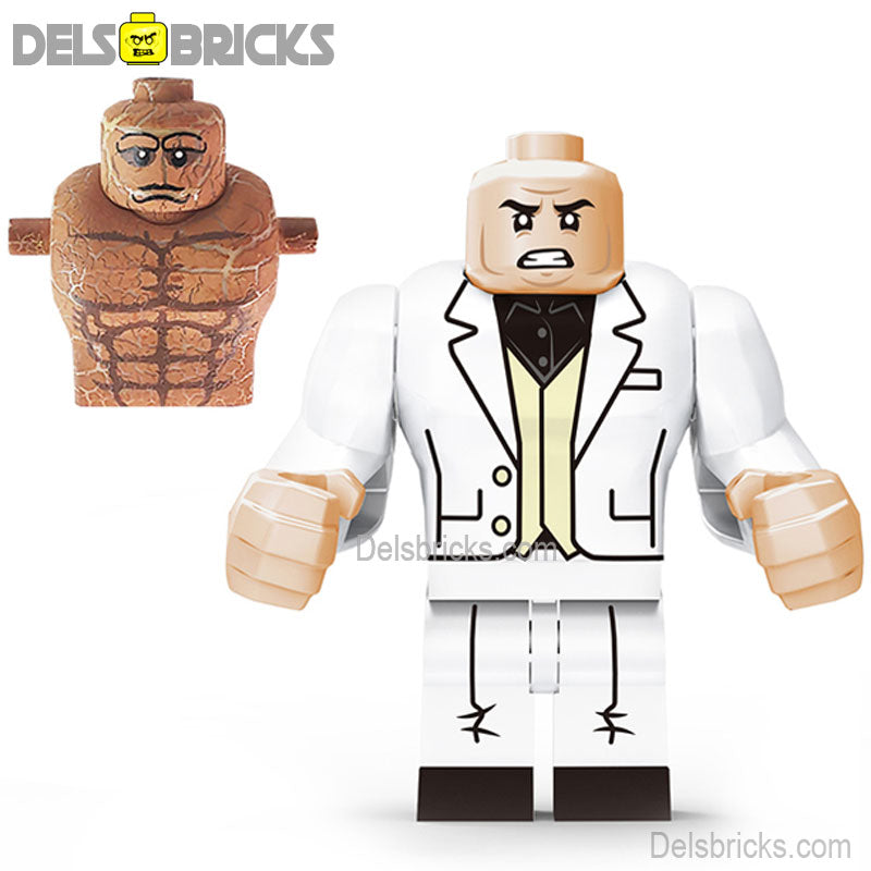 Kingpin Wilson Fisk Daredevil Lego marvel Minifigures Custom Toys ...