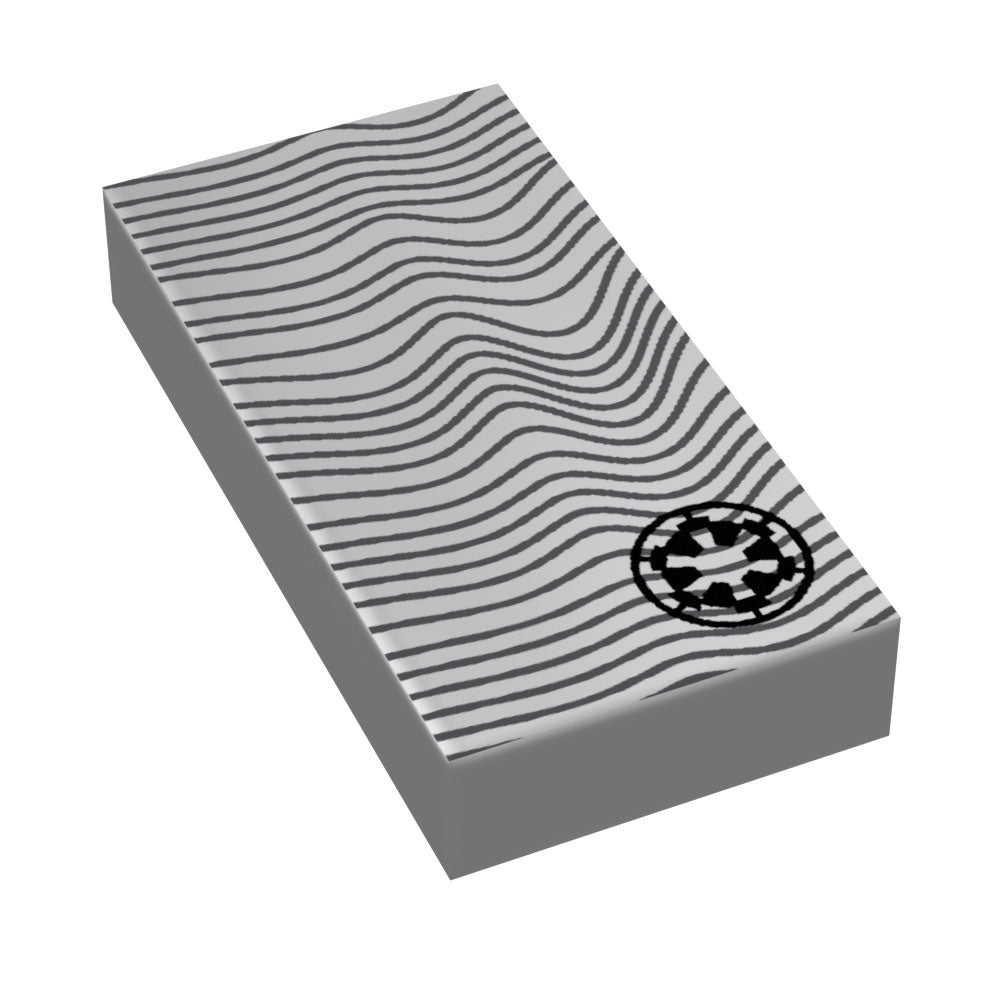 Beskar - Custom Printed 1x2 Tile made using LEGO part - B3 Customs ...