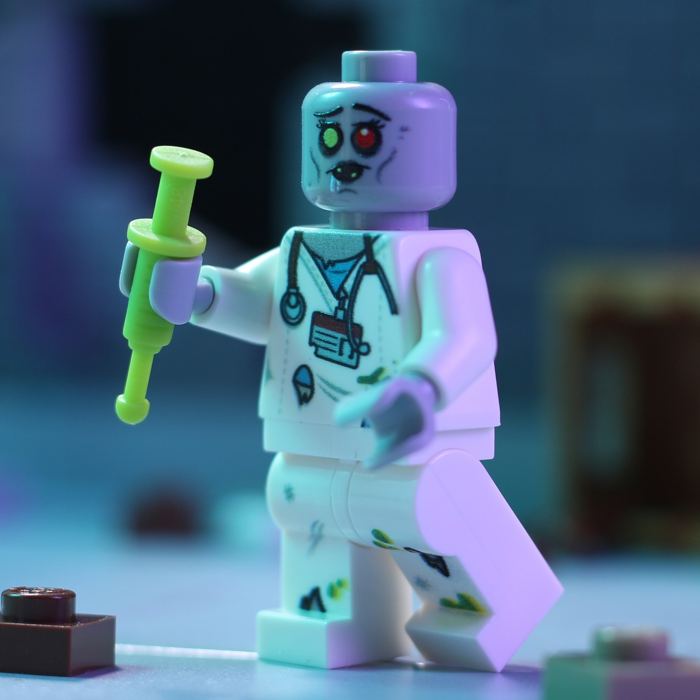Zombie Nurse - Custom Minifig made using LEGO parts – Silicon Power ...
