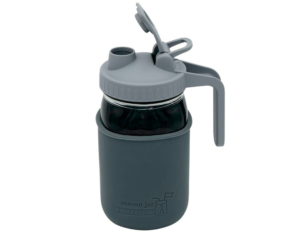 Pour & Store Pitcher Lid with Handle for Mason Jars – Silicon Power ...