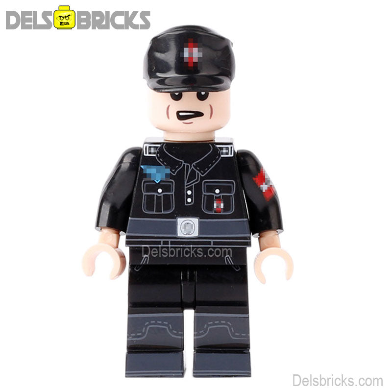 World War 2 German Nazi Officer Lego Minifigures Custom Toys – Silicon ...
