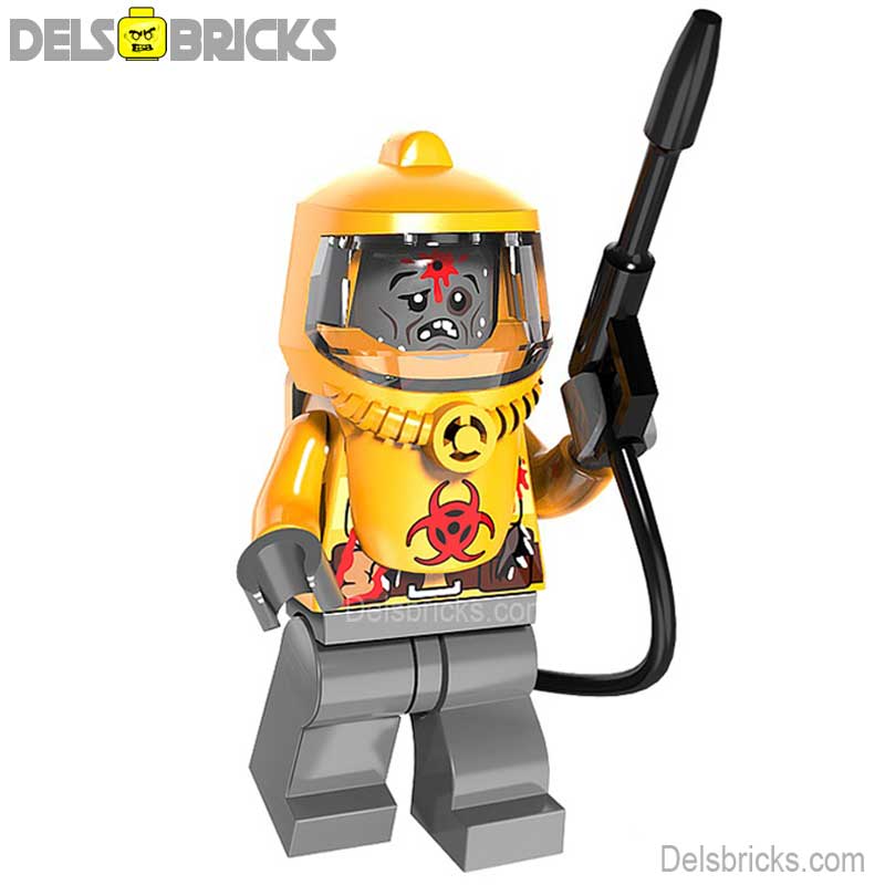 Resident Evil Hazmat Zombie Lego Minifigures Custom Toys NEW – Silicon ...