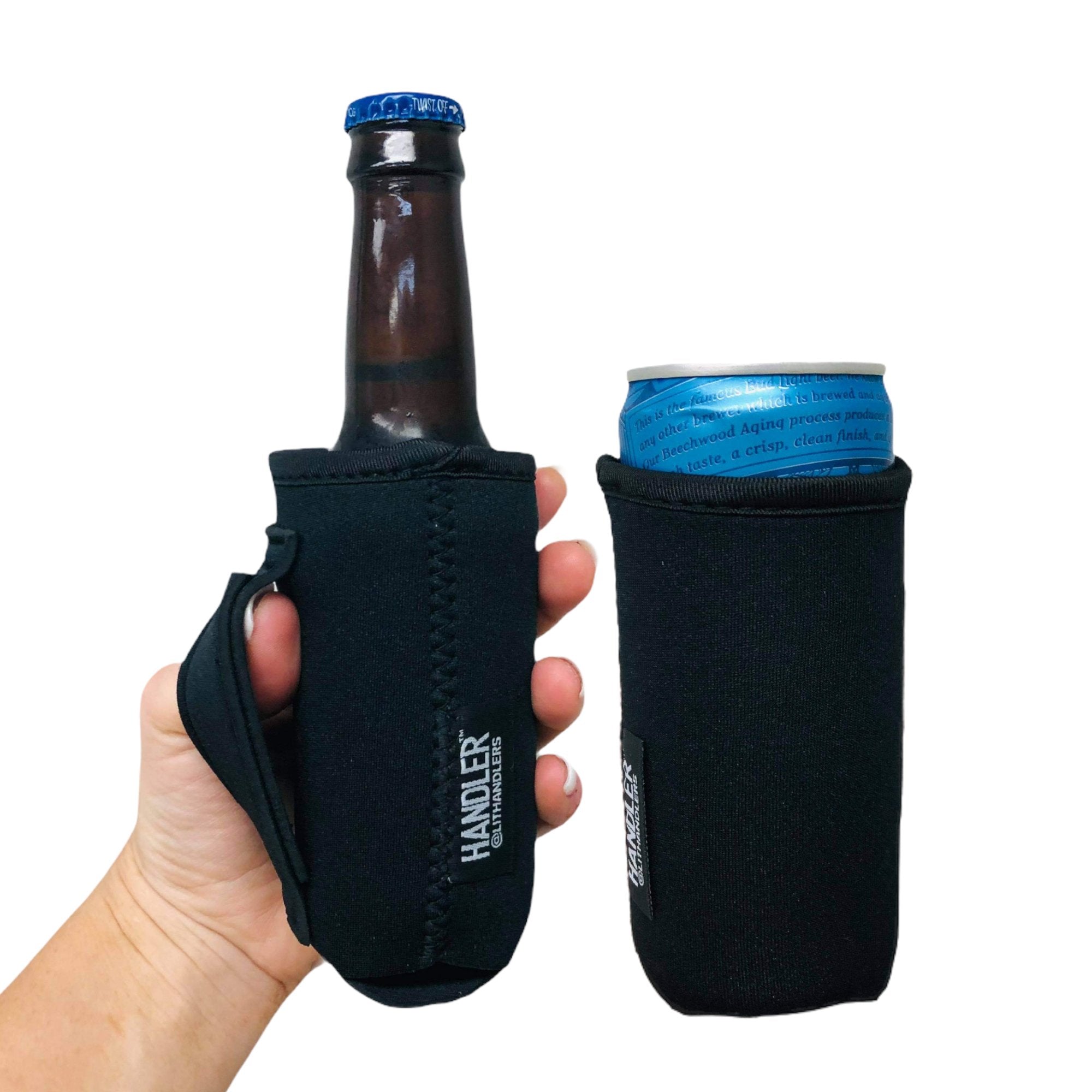 Black 8-10oz Slim Can Handler™ – Silicon Power Store (US)