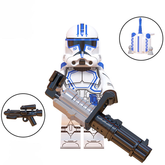 501st Legion Hardcase Clone trooper Lego Star Wars Minifigures ...