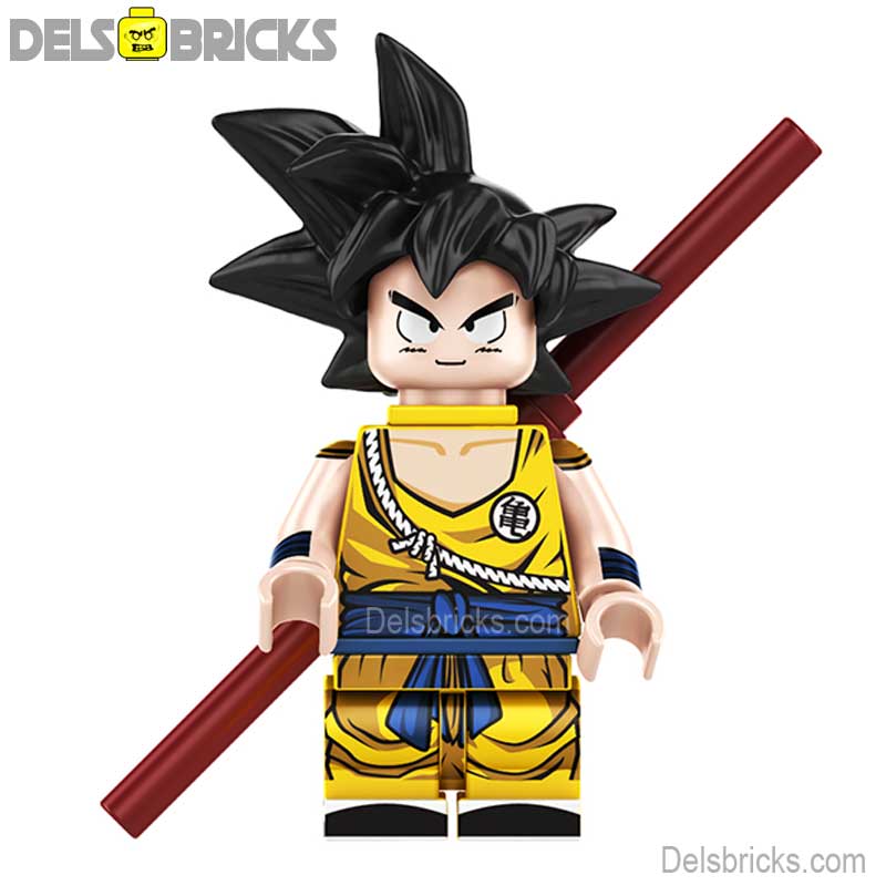 Son Goku Dragon Ball Z Super Lego Minifigures Anime Custom Toys New ...