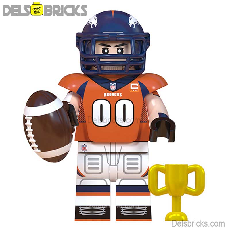 Denver Broncos NFL Football Teams Lego Minifigures Custom Toys ...