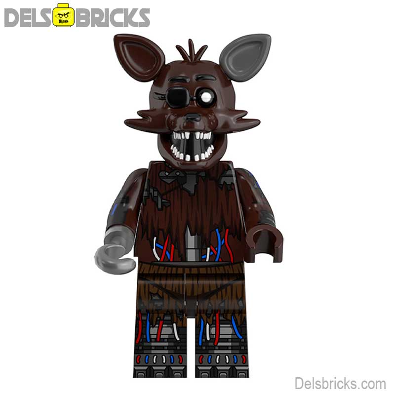 Five Nights At Freddys Phantom Foxy Lego Minifigures custom toys ...