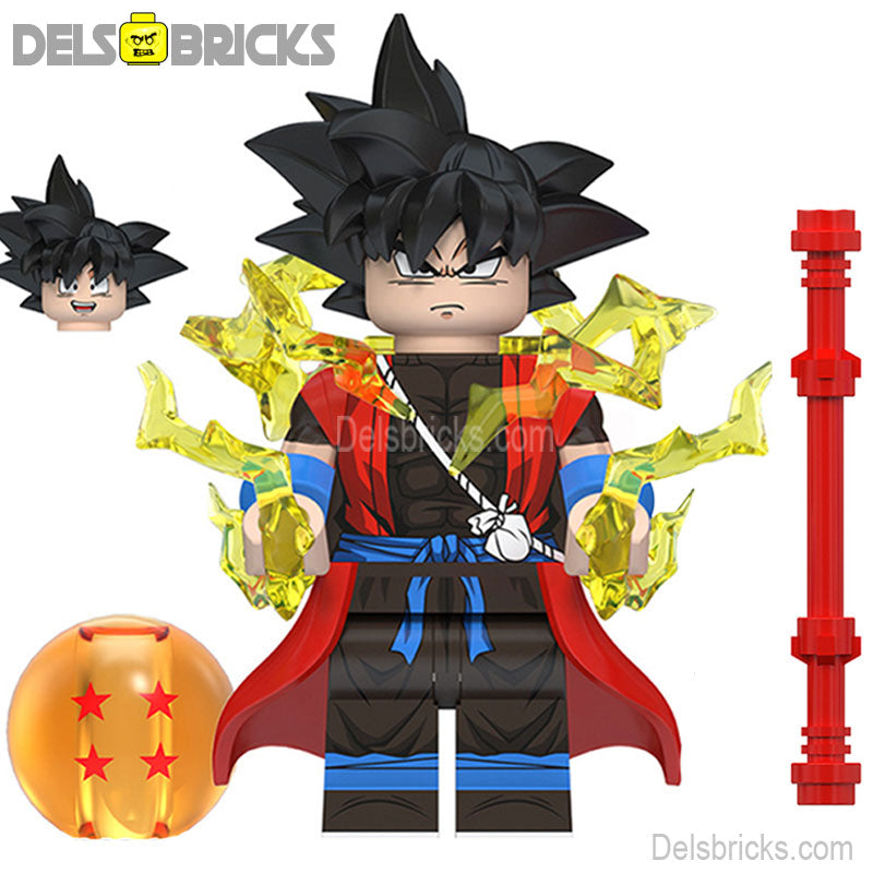 Xeno Goku Dragon Ball Z Best Lego Minifigures | Custom Anime Toy Colle ...