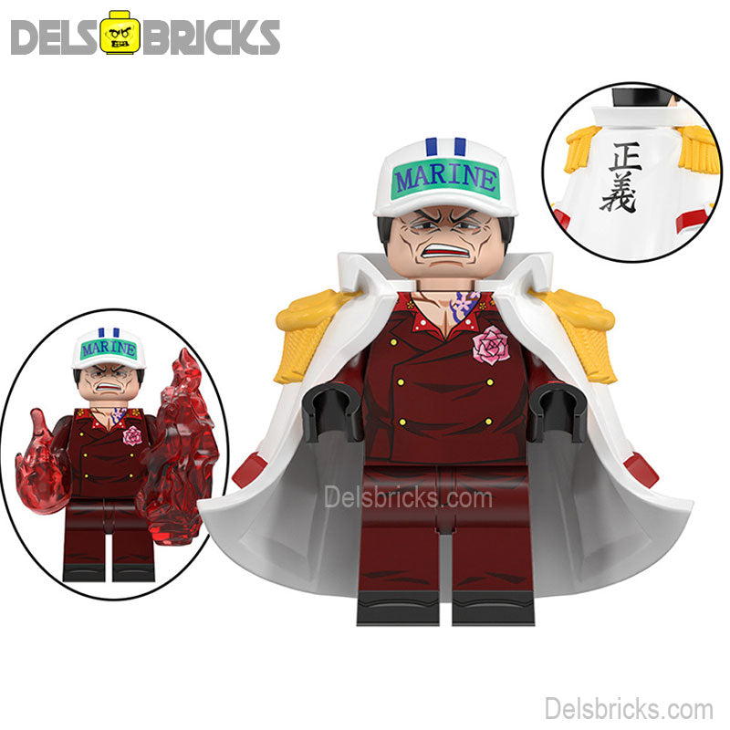 Sakazuki ONE PIECE Anime Lego Minifigures custom toys NEW – Silicon ...