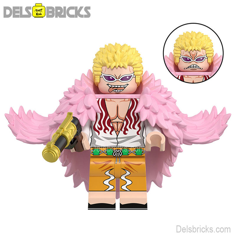 Doflamingo from ONE PIECE Anime Lego Minifigures custom toys 3 ...