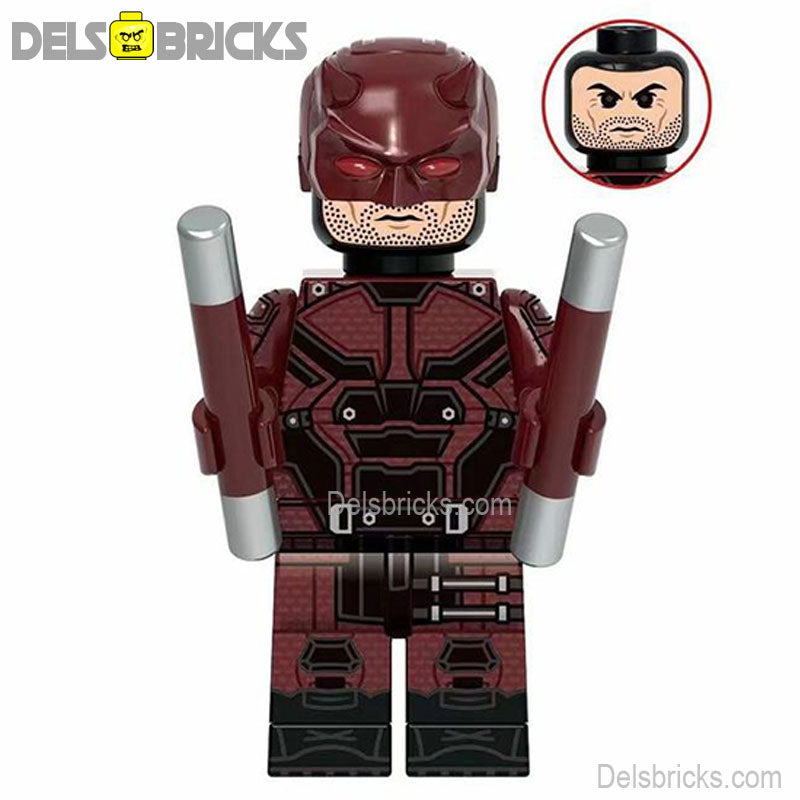 Daredevil Matt Murdock Best Lego Minifigures Custom Toys 4 – Silicon ...