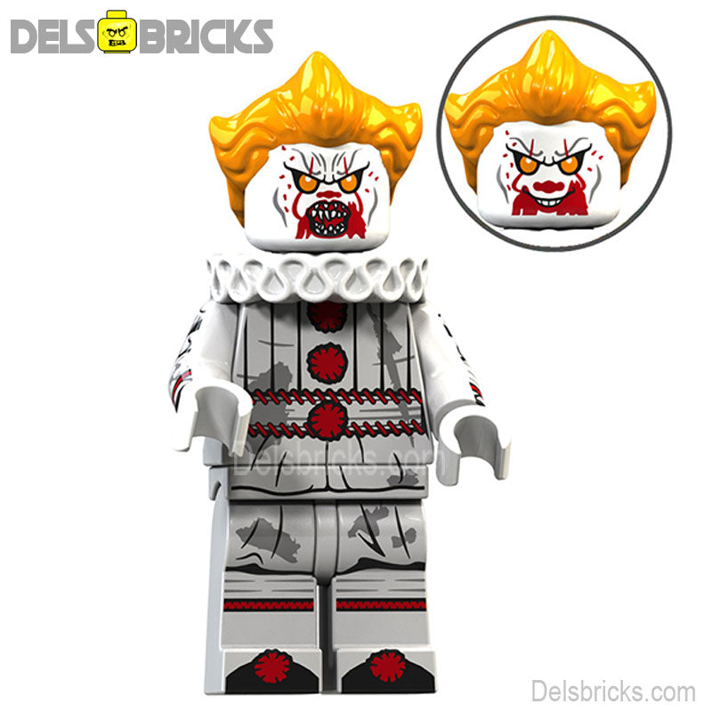 Pennywise Stephen King's IT 2017 Lego Minifigures Custom Toys – Silicon ...